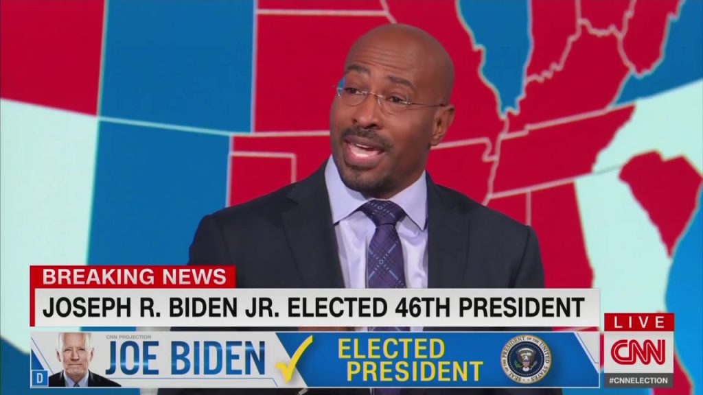 CNN’s Van Jones After Biden Declared President-Elect: ‘It’s Easier to ...
